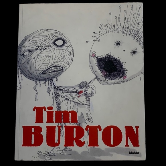 momo | Other | Tim Burton Book Of Artwork | Poshmark